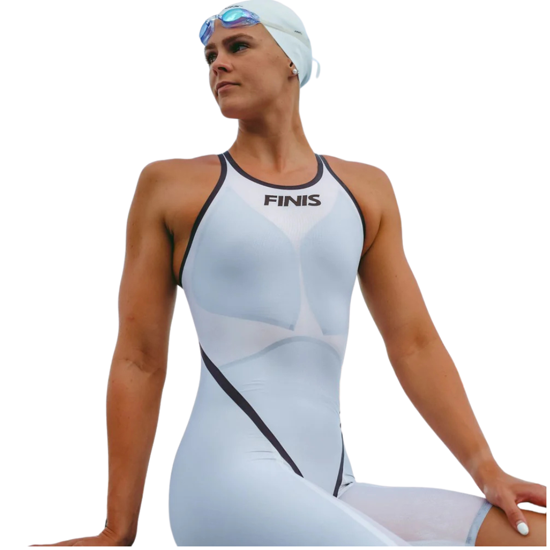 Finis - Womens - HydroX Openback Kneeskin – Teamline | Blue Sport