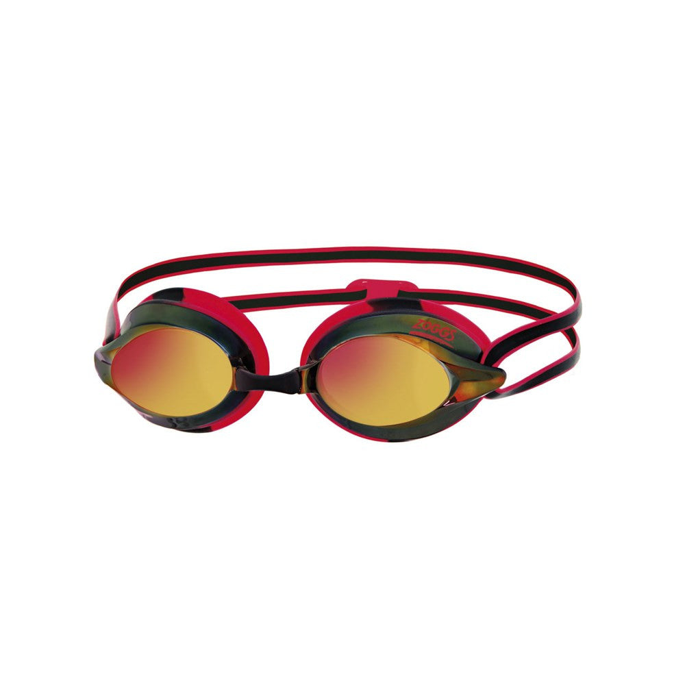 Zoggs - Racespex Rainbow Mirror Goggle - Black/Red – Teamline | Blue Sport